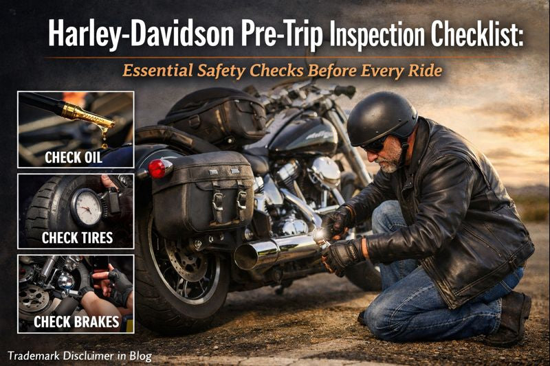 Harley-Davidson Motorcycle Pre-Trip Inspection: Complete Rider Safety ...